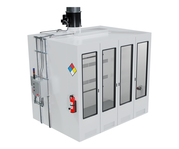 C1D1 Extraction Booths | Hazardous Location Fire Rated Labs | BVV