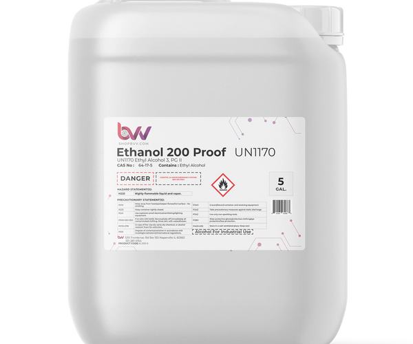 Ultra High Purity USP Food & Lab Grade Ethanol | BVV