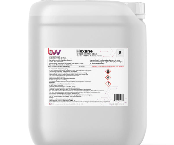 High Purity Lab Grade Hexane 99% + | BVV