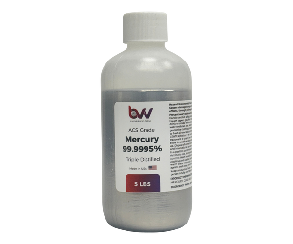 Mercury | High-Purity Elemental Liquid Mercury | BVV