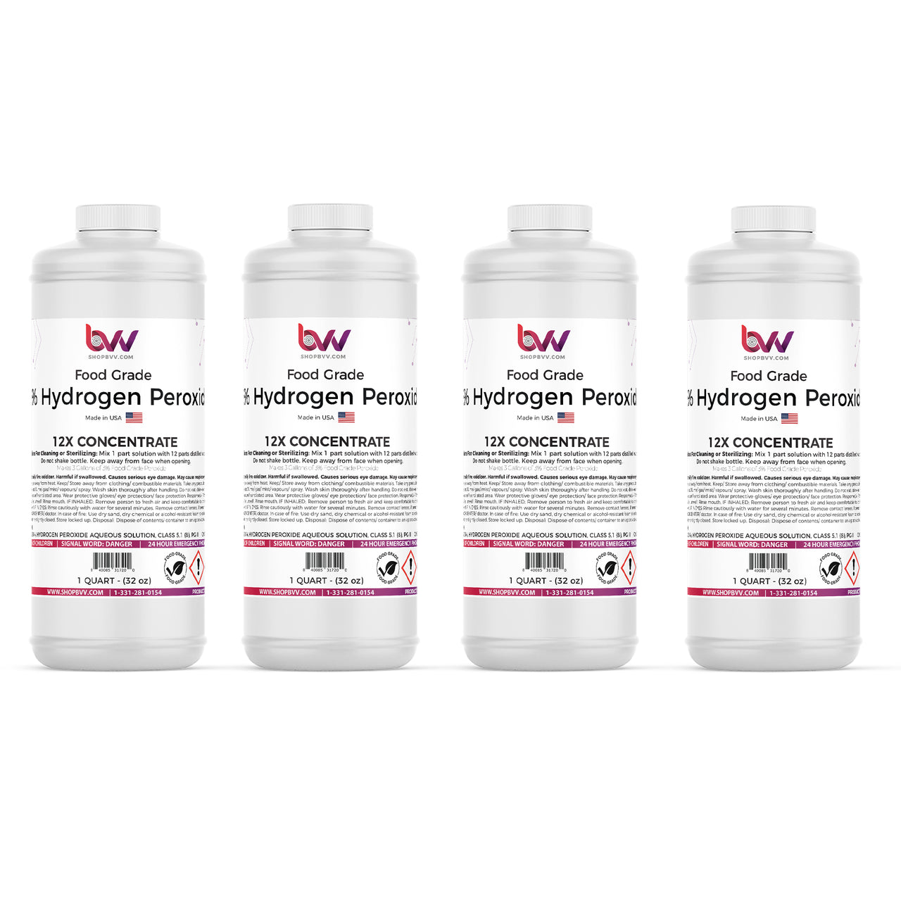 35% Food Grade Hydrogen Peroxide H2O2 (Food Grade) – BVV