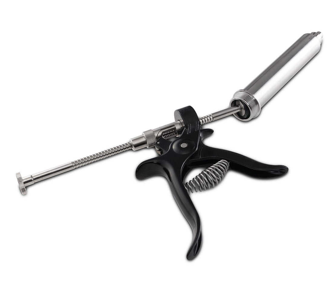 50ml Heated Filling Gun with Stainless Steel Barrel (1ml Incremental S ...