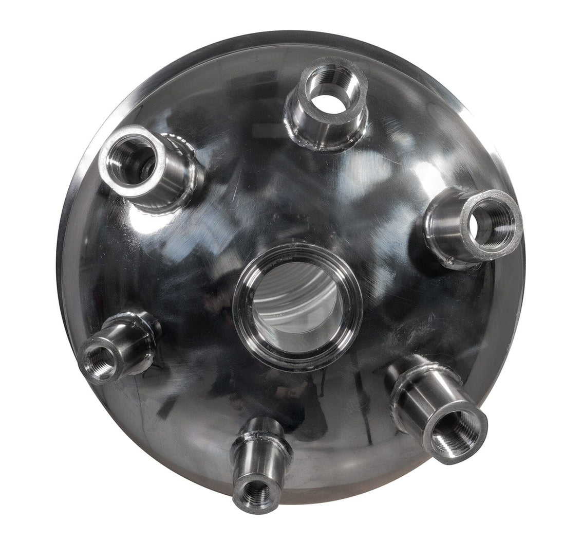 8" Hemispherical End Cap with Coil – BVV