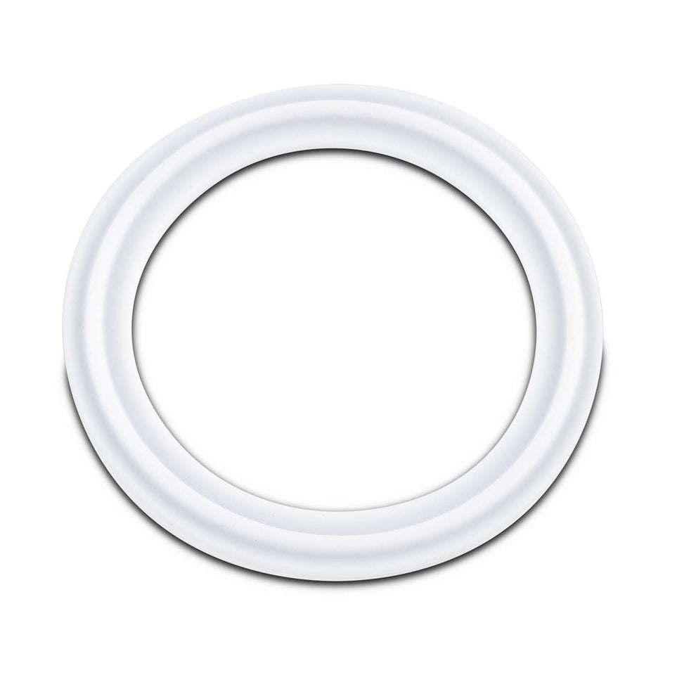 PTFE Envelope Tri-Clamp Gaskets with Viton Filler | BVV