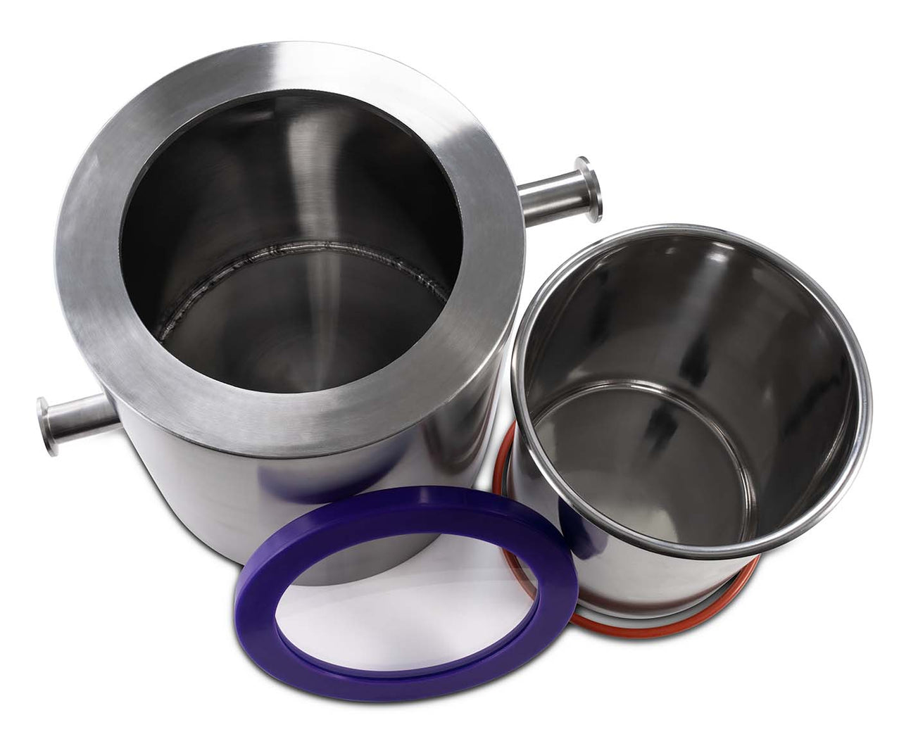 10" Cold Trap with KF25 Ports – BVV