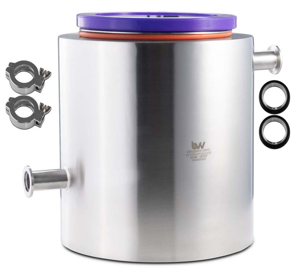 10" Cold Trap with KF25 Ports