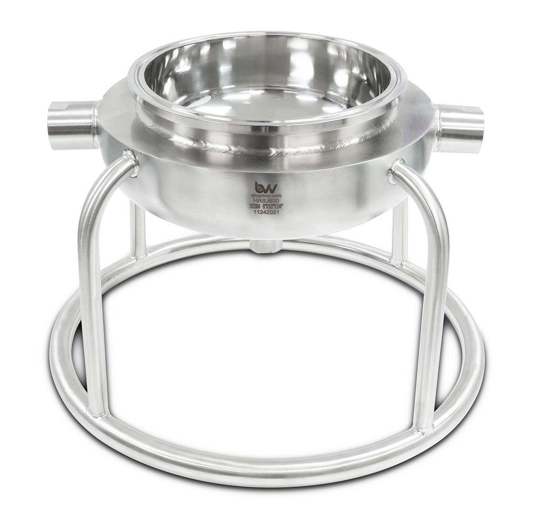 Jacketed Hemispherical Reducer Stand – BVV